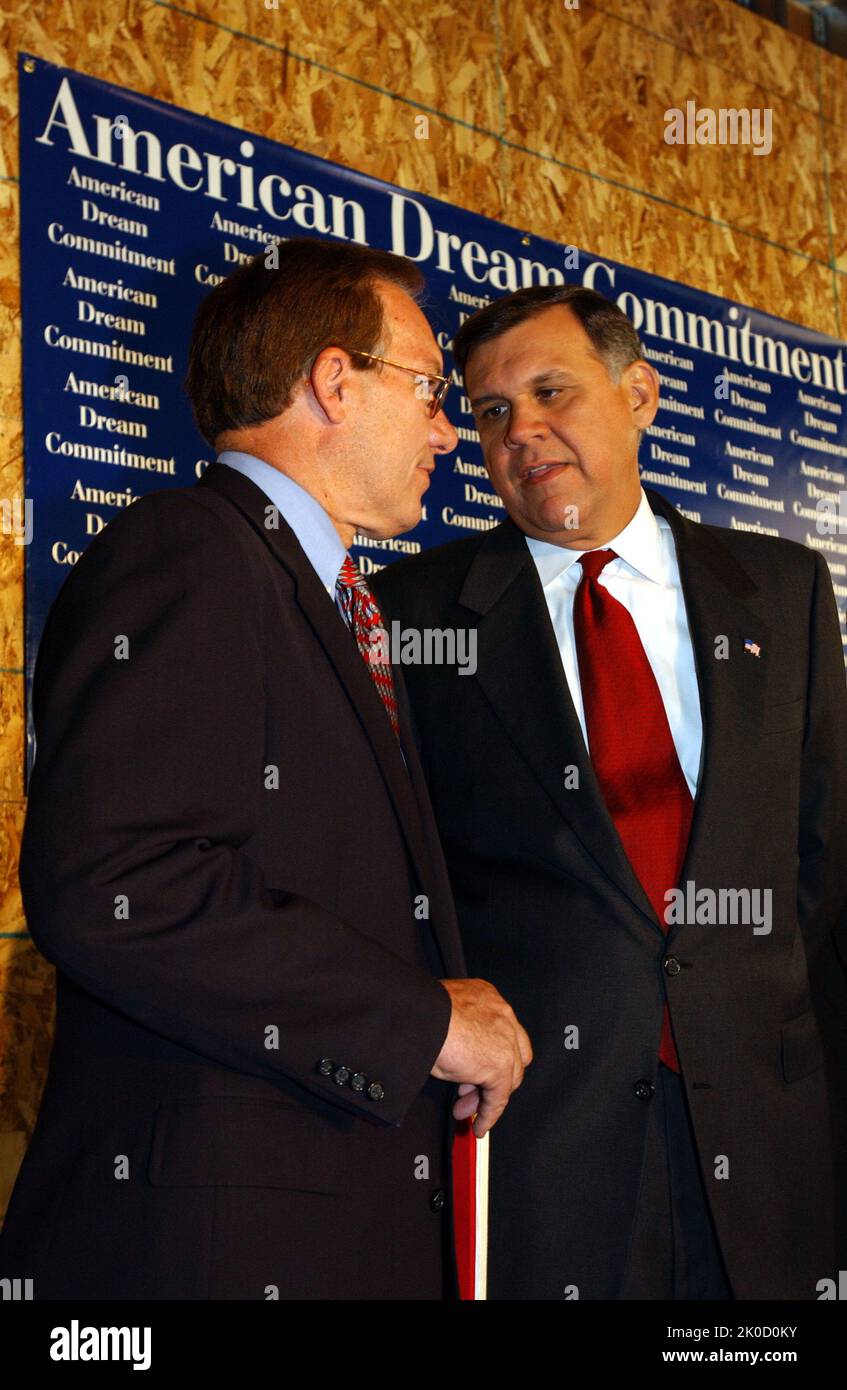 Secretary Mel Martinez in Denver, Colorado. Secretary Mel Martinez in ...