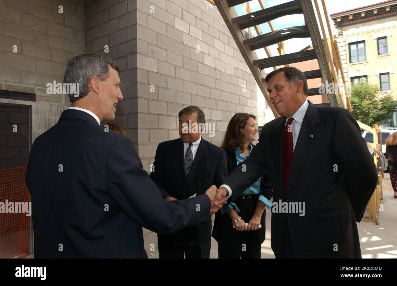 Secretary Mel Martinez in Denver, Colorado. Secretary Mel Martinez in ...