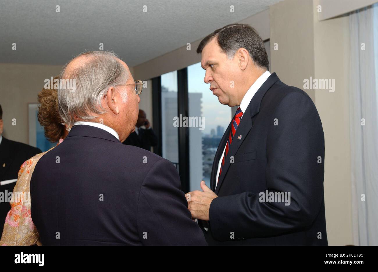 Secretary Mel Martinez in Miami, Florida. Secretary Mel Martinez in ...
