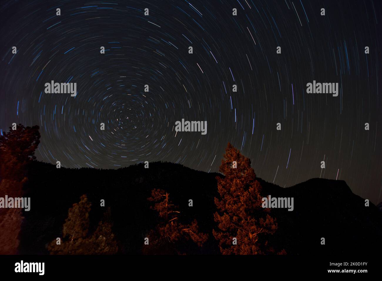 Yosemite star trails milky way hi-res stock photography and images - Alamy