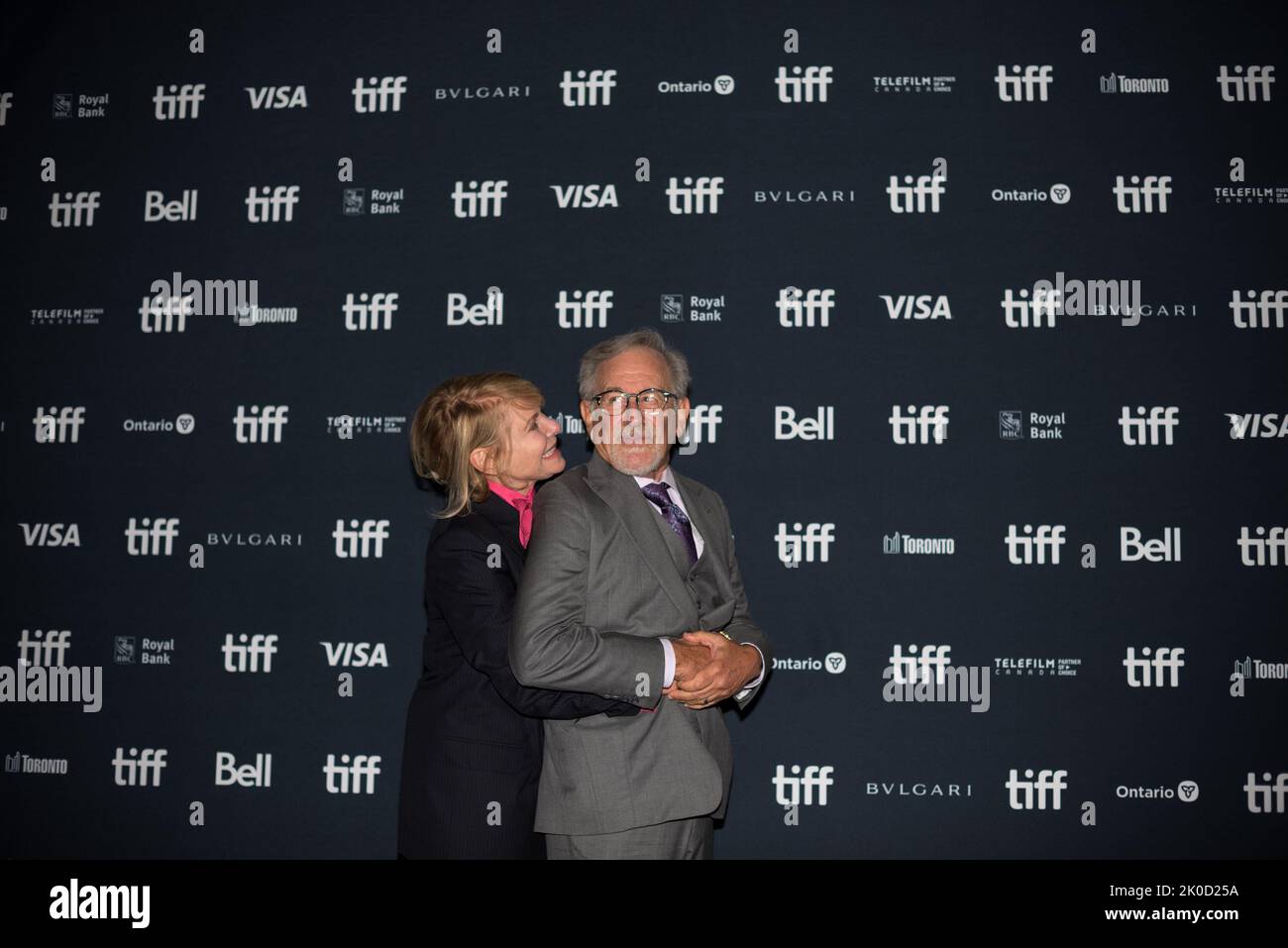Toronto, Canada. 10th Sep, 2022. Director Steven Spielberg and wife ...