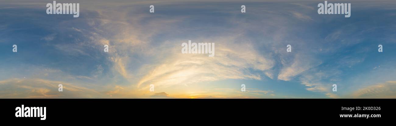 360 panorama sky sunset hi-res stock photography and images - Alamy