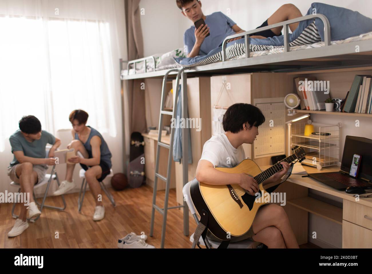 China dorm room students hi-res stock photography and images - Alamy