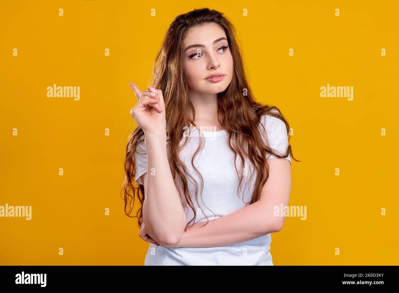 Woman considering hi-res stock photography and images - Alamy