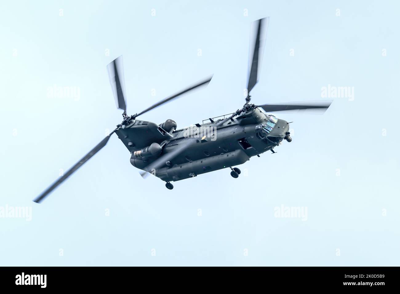 RAF HC6A Chinook display, Bournemouth Air Show 2022, UK Stock Photo - Alamy