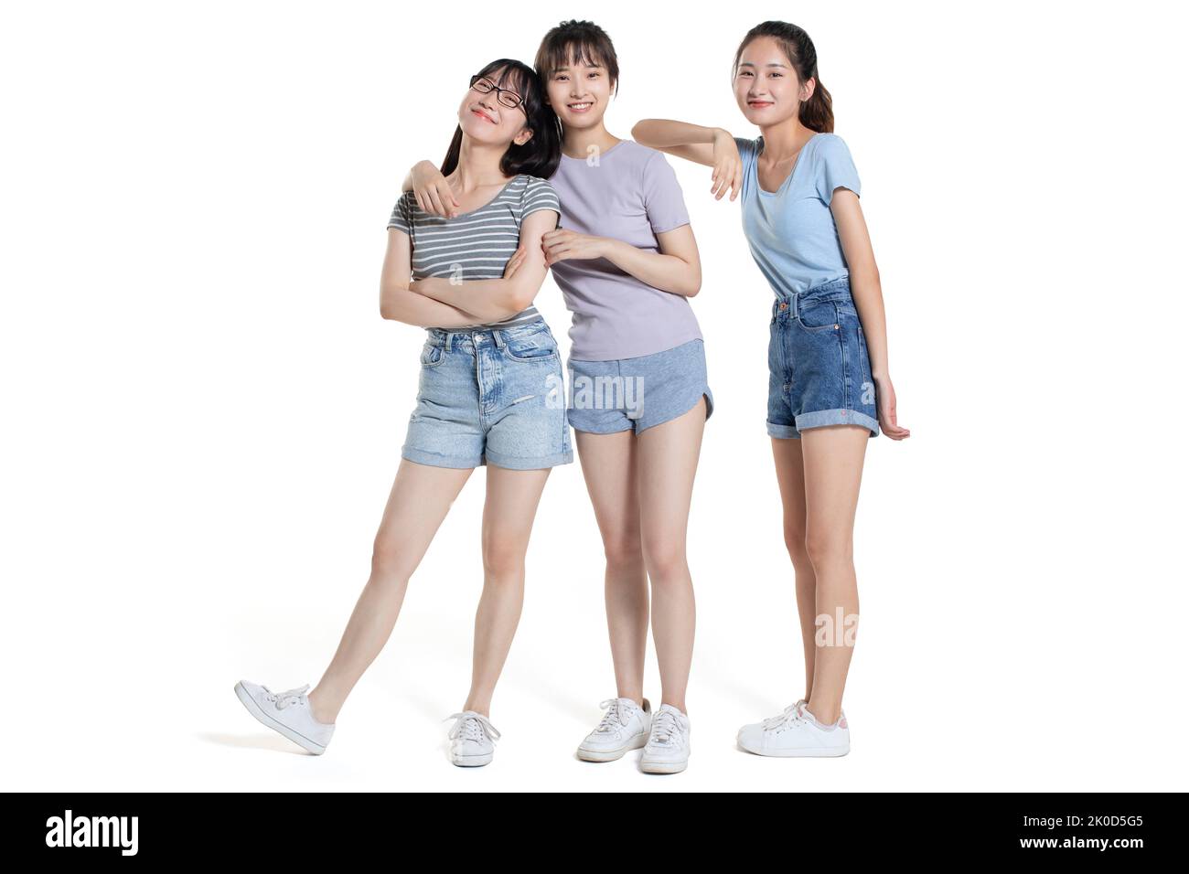 Chinese university students group Cut Out Stock Images & Pictures - Alamy