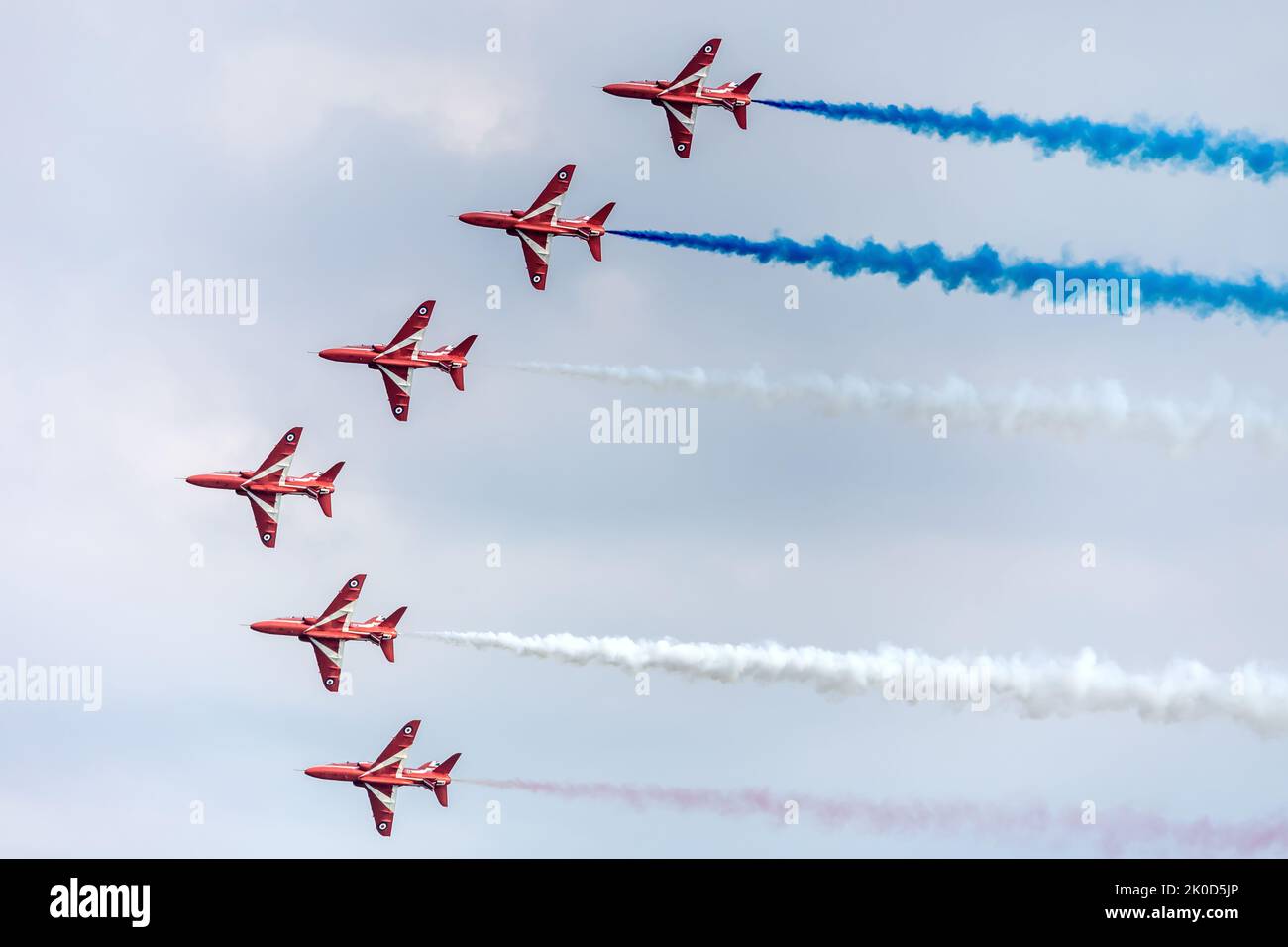 Royal Air Force Aerobatic Team, Red Arrows, display, Bournemouth Air ...