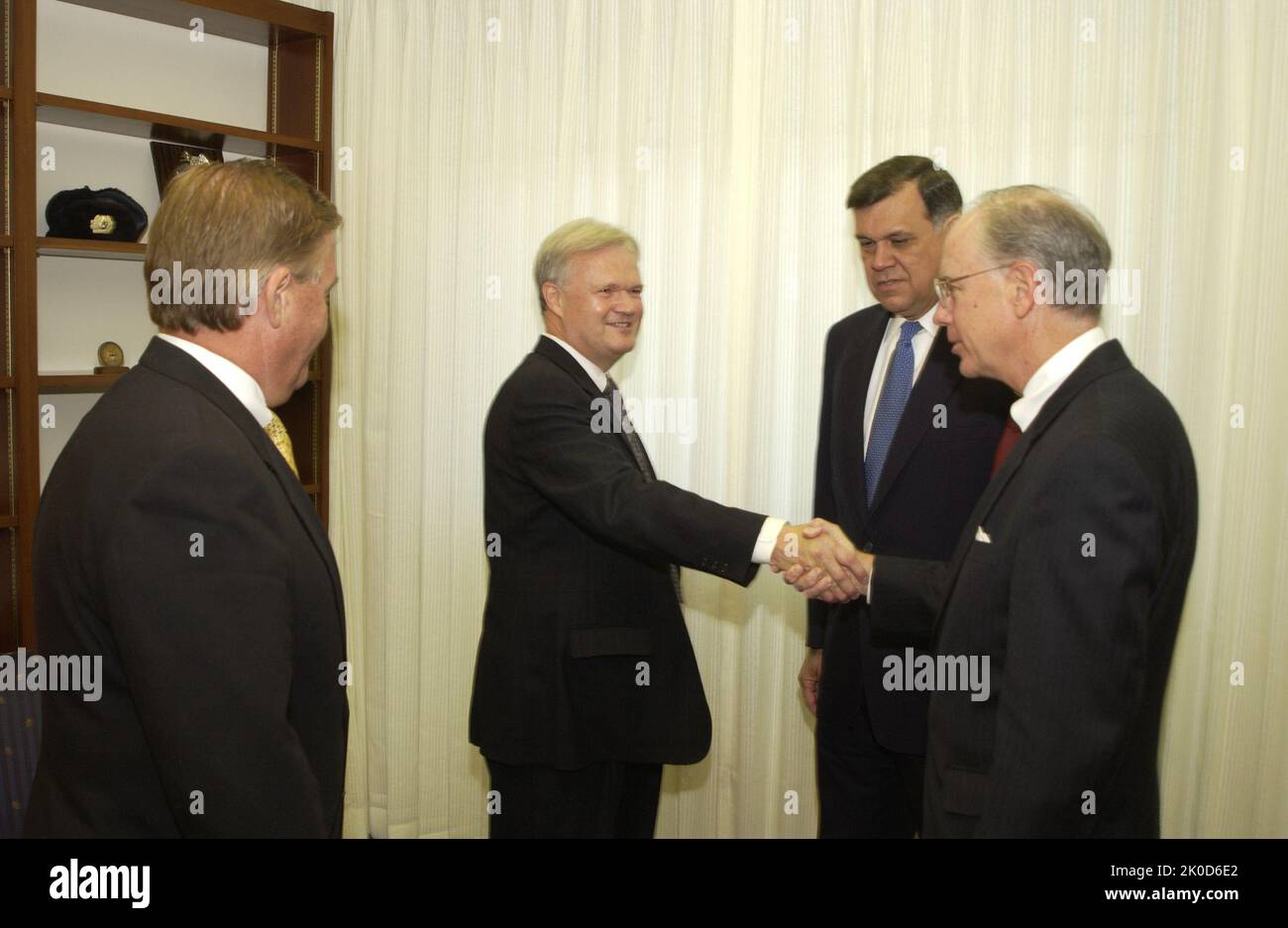 Secretary Mel Martinez with David Williams. Secretary Mel Martinez with ...