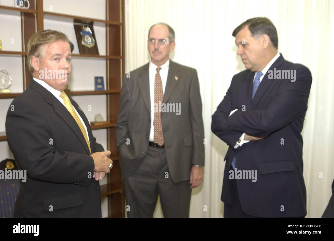 Secretary Mel Martinez with David Williams. Secretary Mel Martinez with ...