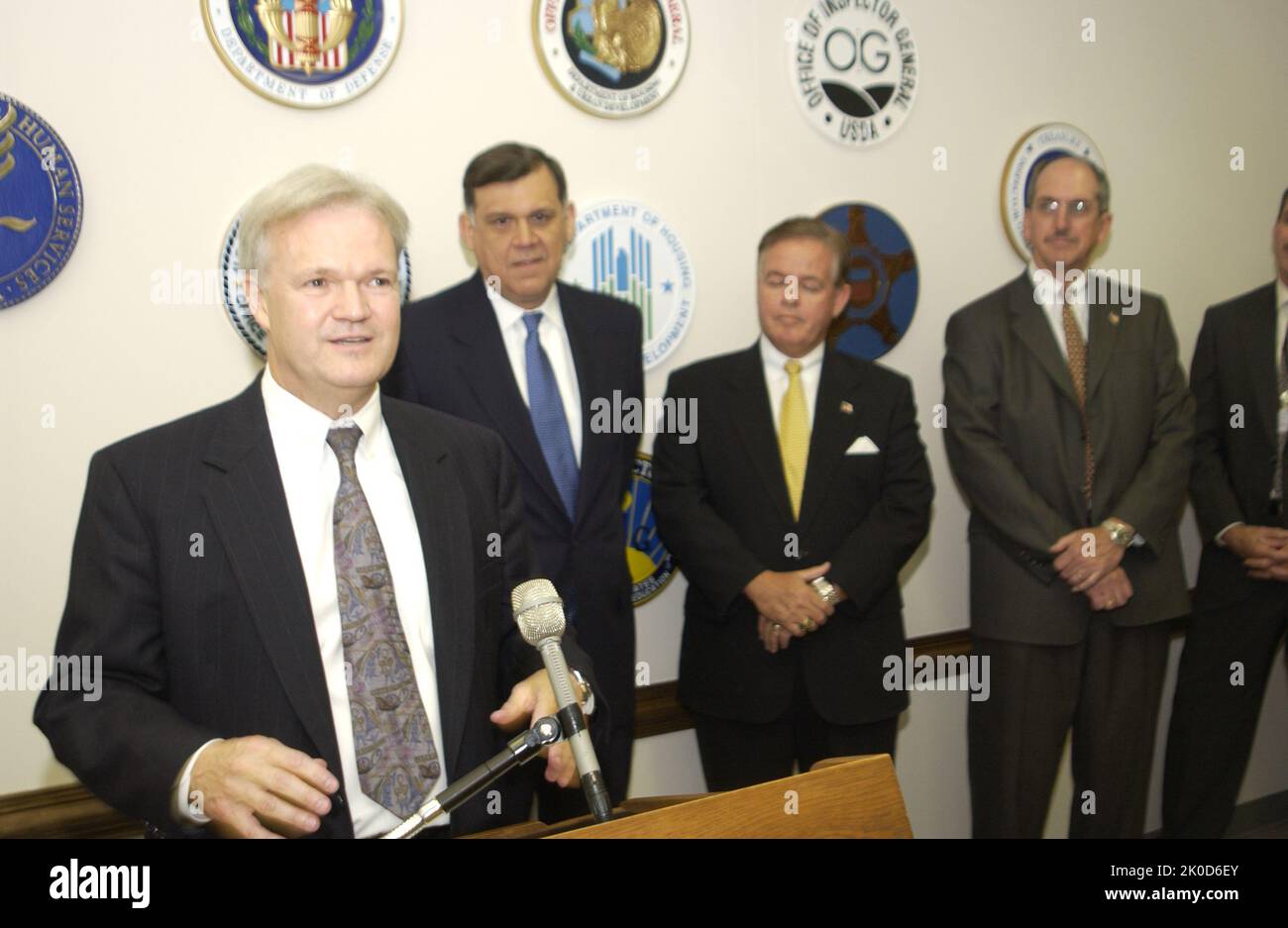 Secretary Mel Martinez with David Williams. Secretary Mel Martinez with ...