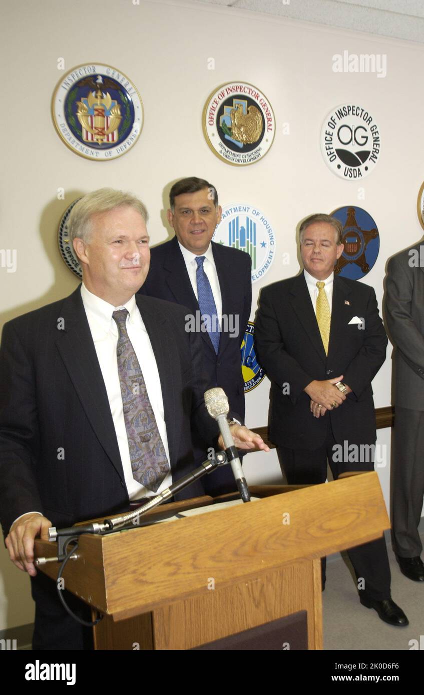Secretary Mel Martinez with David Williams. Secretary Mel Martinez with ...