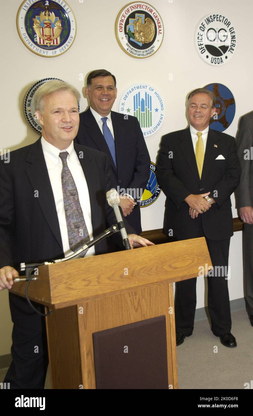 Secretary Mel Martinez with David Williams. Secretary Mel Martinez with ...