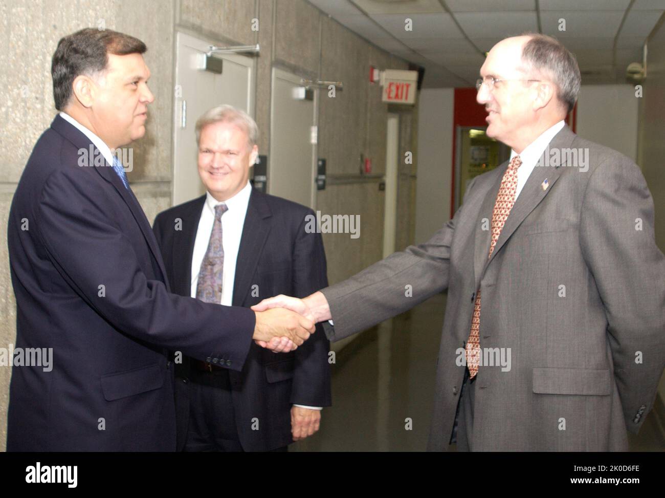 Secretary Mel Martinez with David Williams. Secretary Mel Martinez with ...