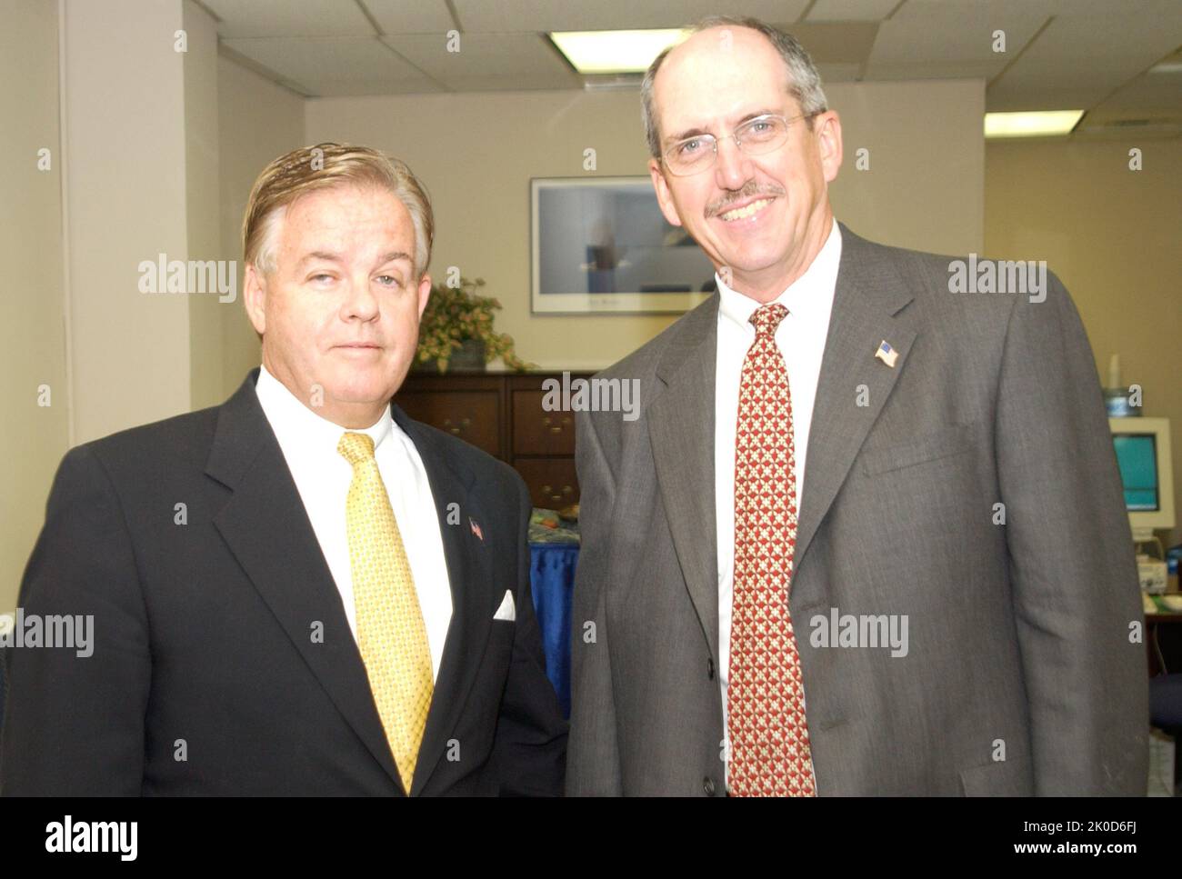 Secretary Mel Martinez with David Williams. Secretary Mel Martinez with ...