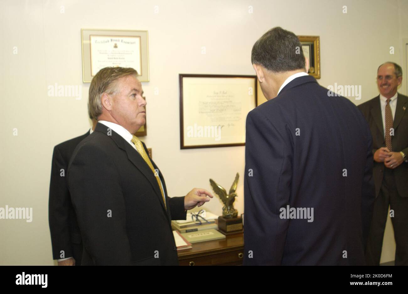 Secretary Mel Martinez with David Williams. Secretary Mel Martinez with ...