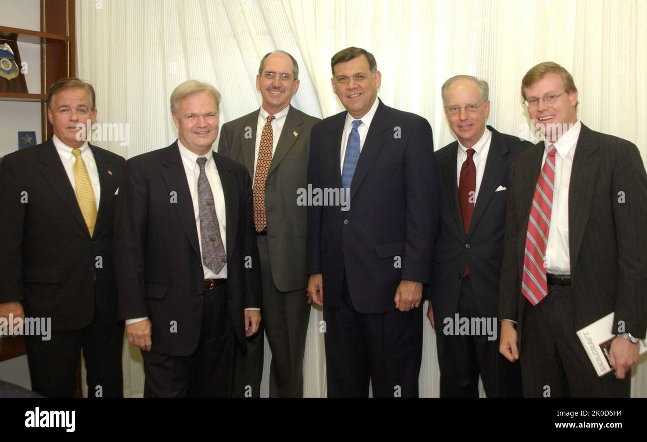 Secretary Mel Martinez with David Williams. Secretary Mel Martinez with ...
