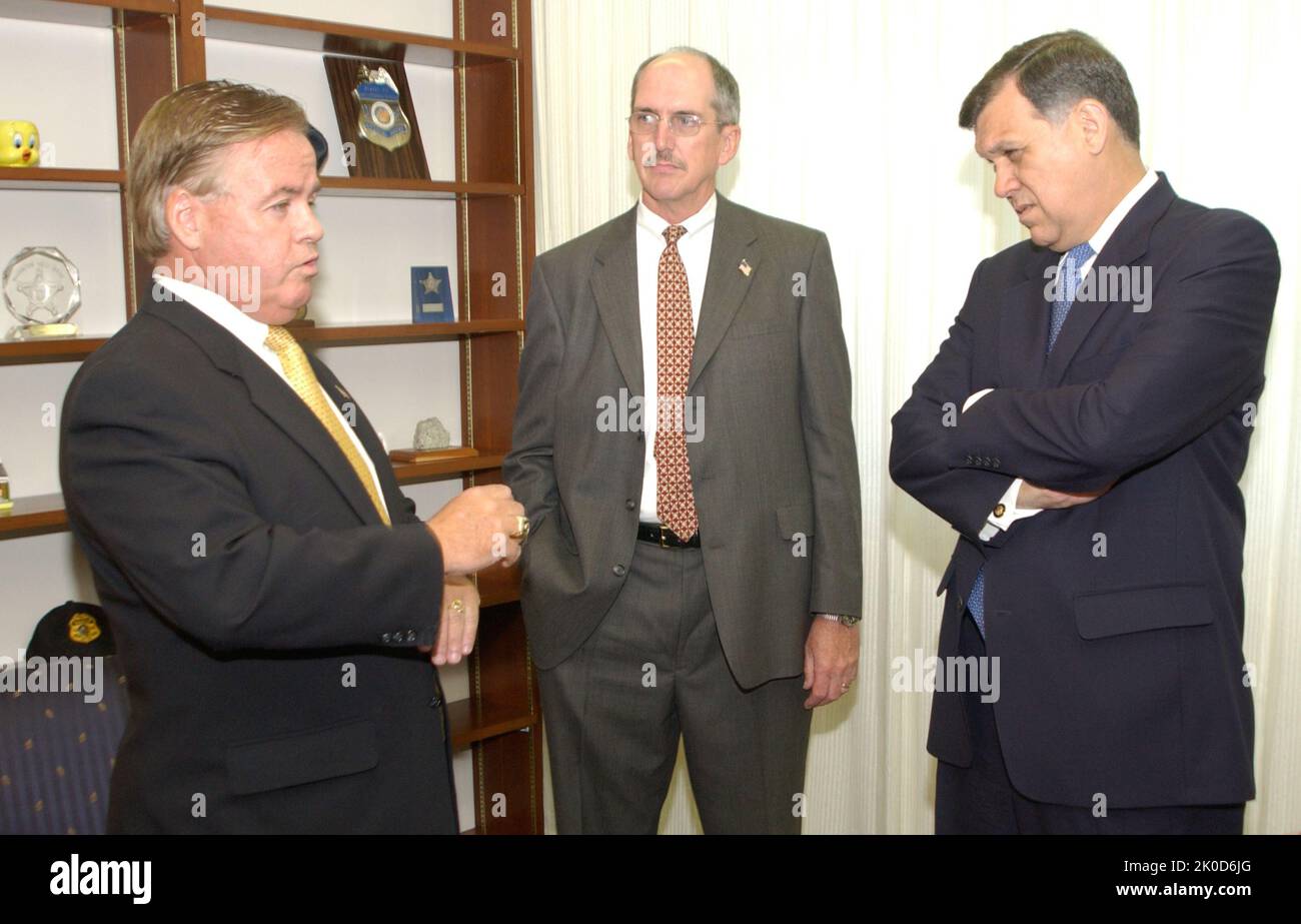 Secretary Mel Martinez with David Williams. Secretary Mel Martinez with ...