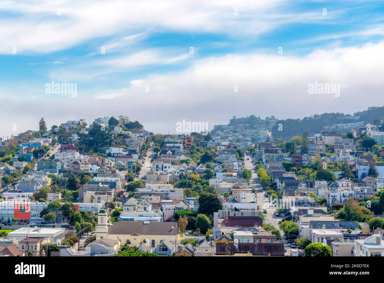 Sloped residential area hi-res stock photography and images - Alamy