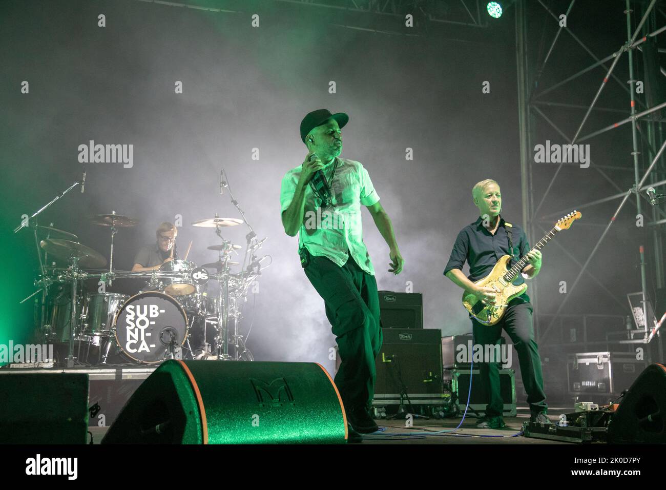 Arena sul Lago, Modena, Italy, September 10, 2022, Samuel e Max Casacci ...