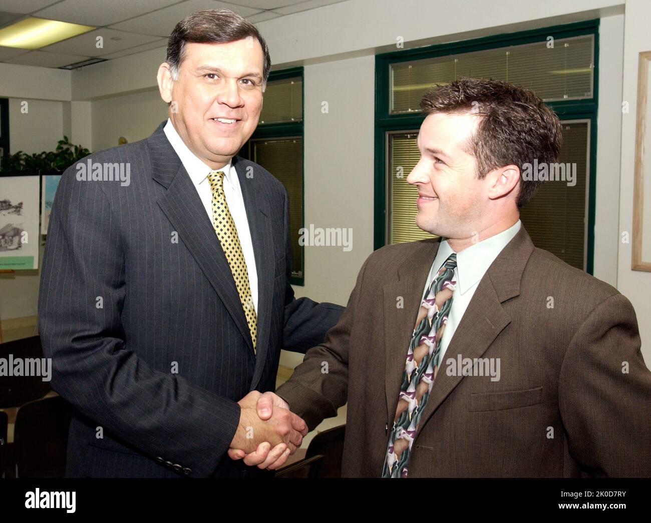 Secretary Mel Martinez in San Diego, California. Secretary Mel Martinez ...