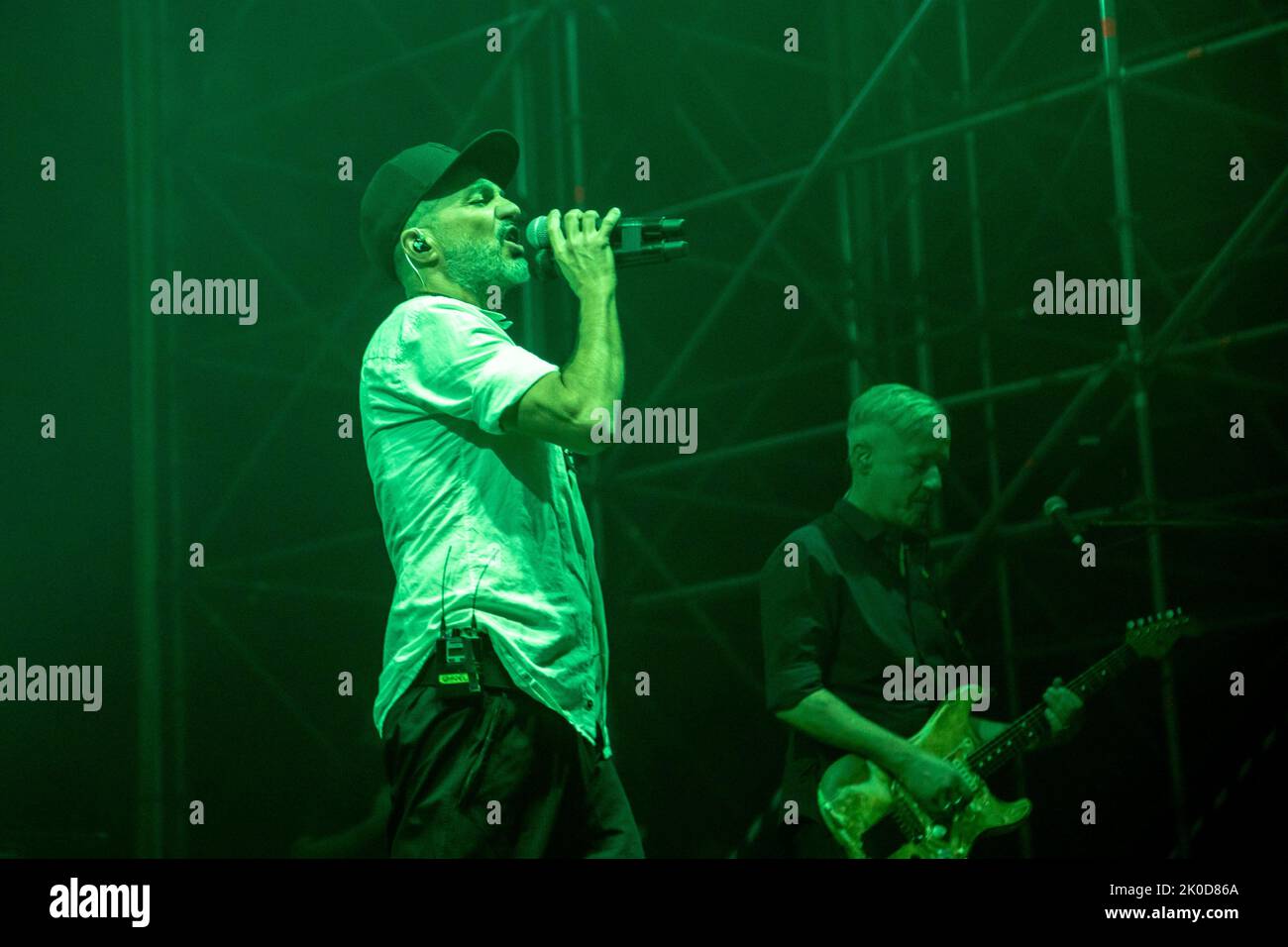 Arena sul Lago, Modena, Italy, September 10, 2022, Samuel e Max Casacci ...