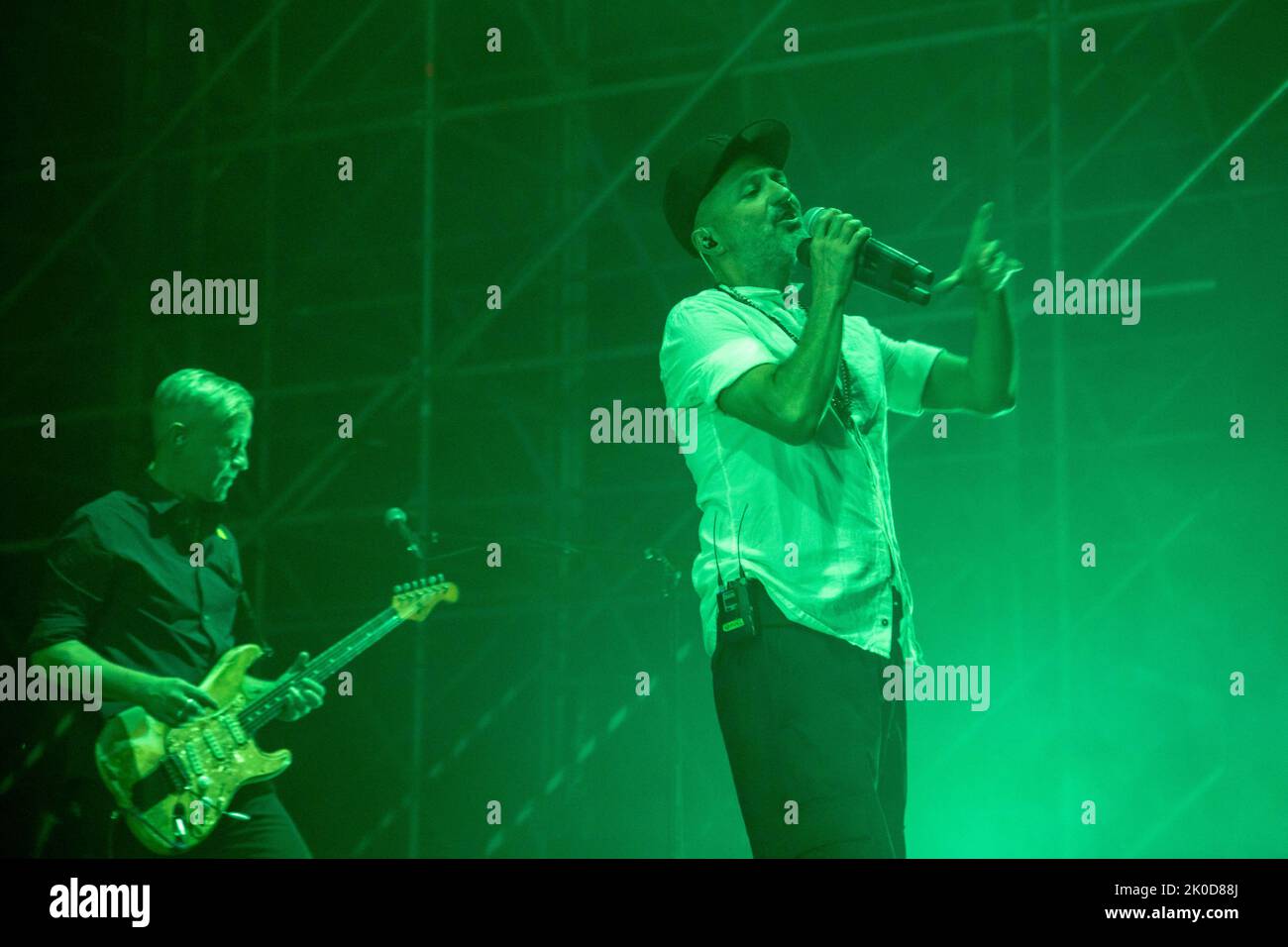 Arena sul Lago, Modena, Italy, September 10, 2022, Samuel e Max Casacci ...