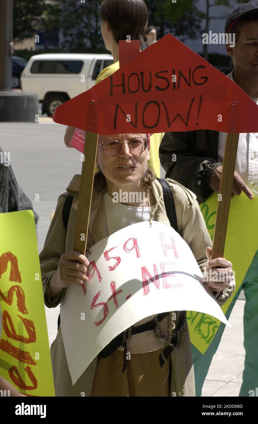Protest on Homelessness Outside HUD Headquarters. Protest on ...