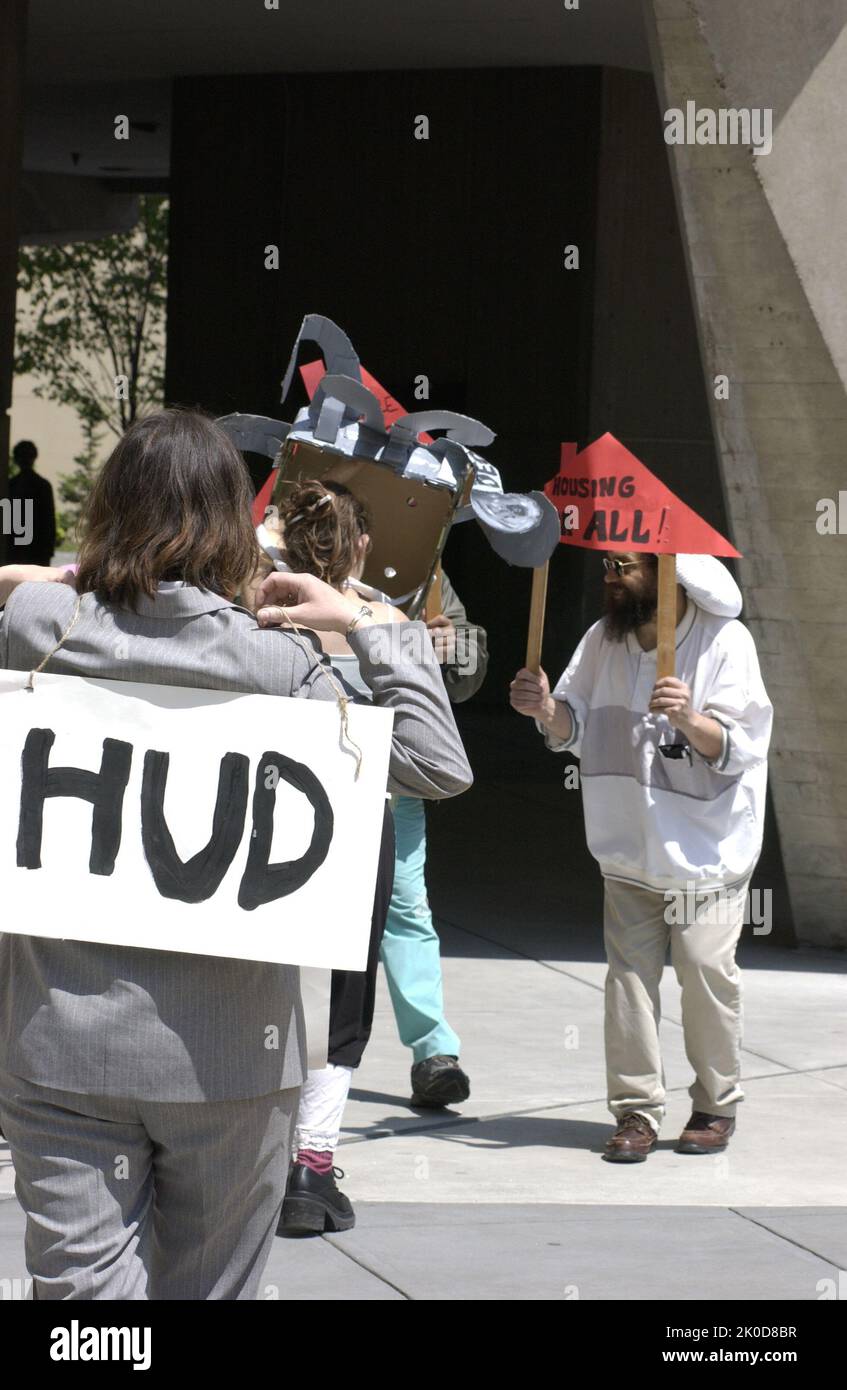 Protest on Homelessness Outside HUD Headquarters. Protest on ...
