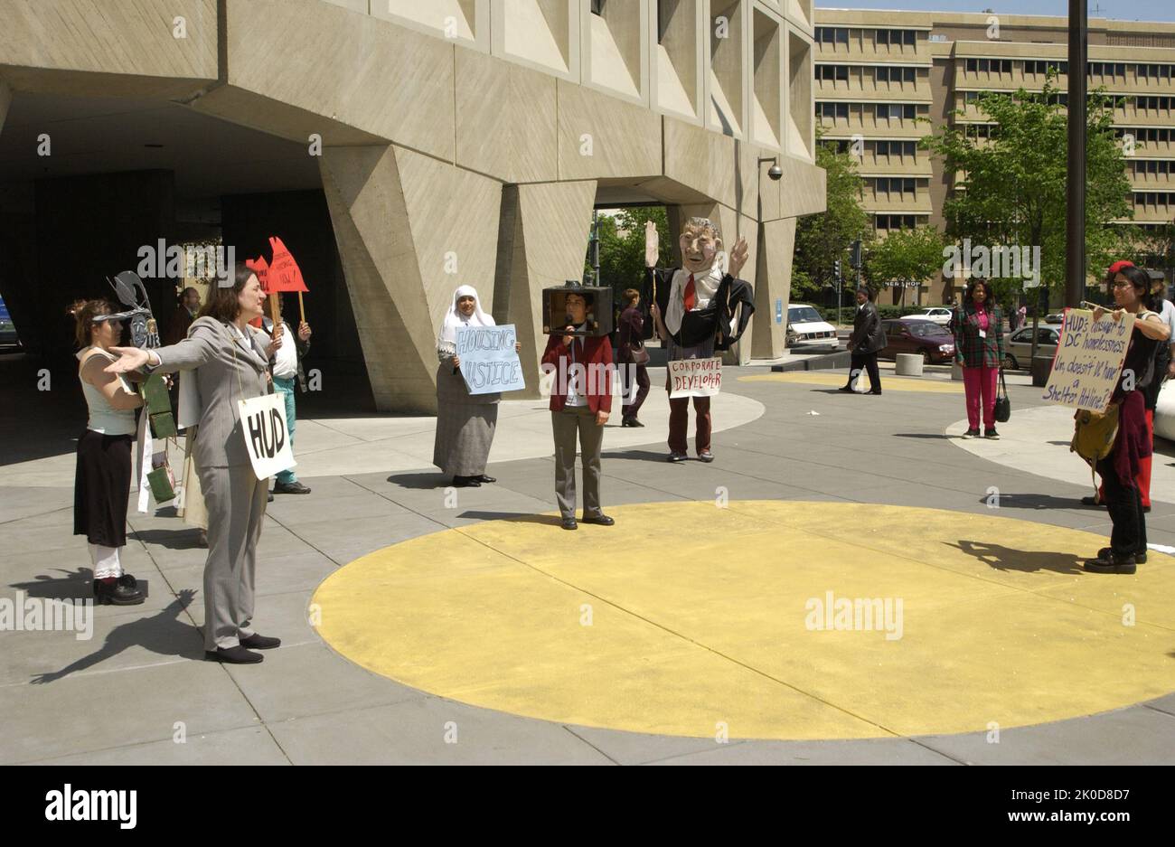 Protest on Homelessness Outside HUD Headquarters. Protest on ...