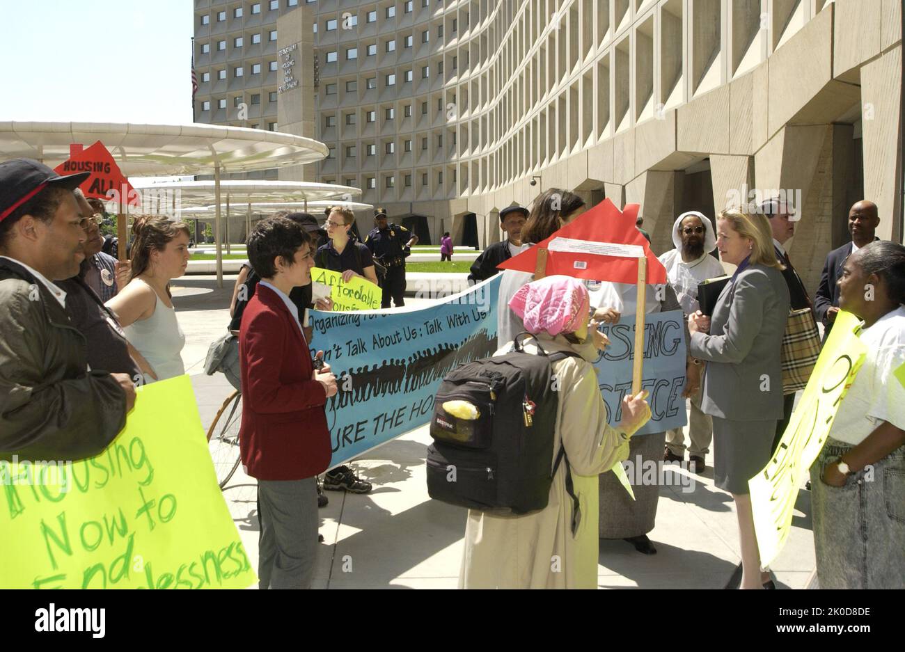 Protest on Homelessness Outside HUD Headquarters. Protest on ...