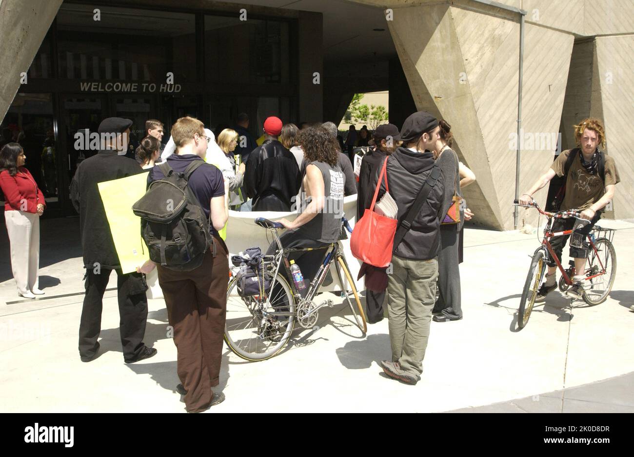 Protest on Homelessness Outside HUD Headquarters. Protest on ...