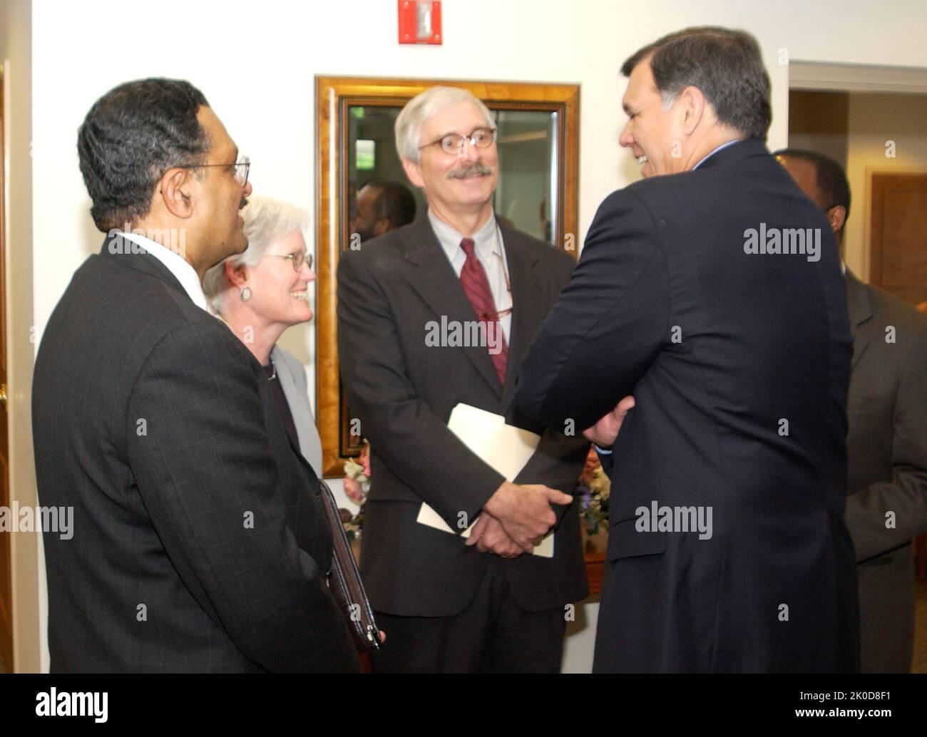 Secretary Mel Martinez in Baltimore, Maryland. Secretary Mel Martinez ...