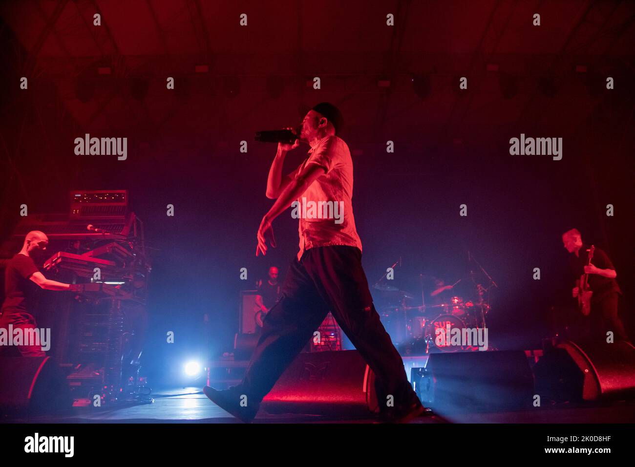 Arena sul Lago, Modena, Italy, September 10, 2022, Subsonica during ...