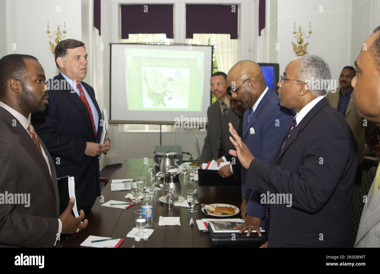 Secretary Mel Martinez in Baltimore, Maryland. Secretary Mel Martinez ...