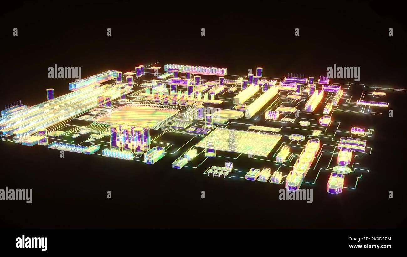 Motherboard Technology cpu gpu Digital Computer ai chip industry intro ...