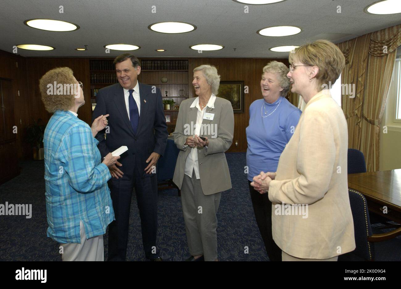 Secretary Mel Martinez with Terry Couch. Secretary Mel Martinez with ...