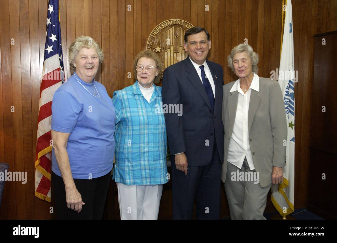 Secretary Mel Martinez with Terry Couch. Secretary Mel Martinez with ...