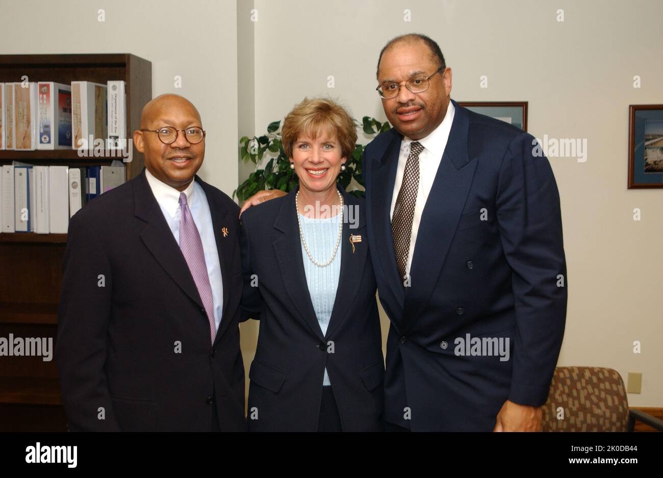Deputy Secretary Alphonso Jackson visiting Los Angeles, California ...