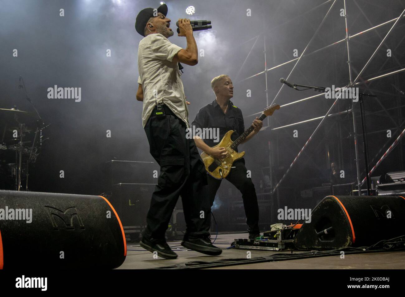 Arena sul Lago, Modena, Italy, September 10, 2022, Samuel e Max Casacci ...