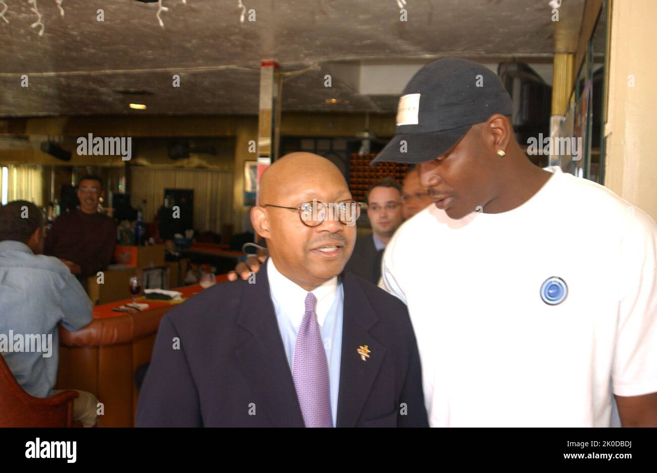 Deputy Secretary Alphonso Jackson visiting Los Angeles, California ...