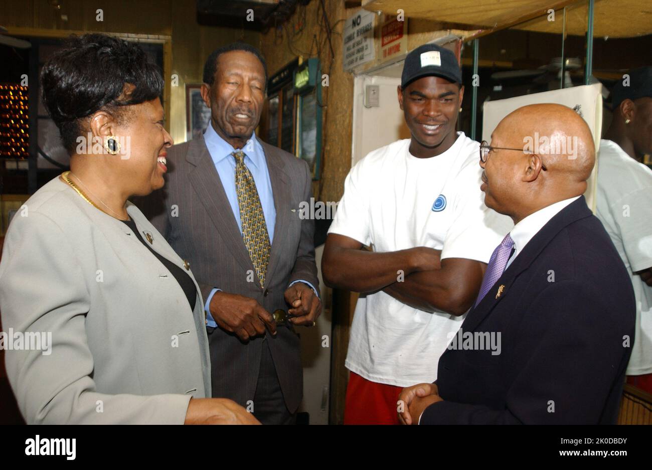 Deputy Secretary Alphonso Jackson visiting Los Angeles, California ...