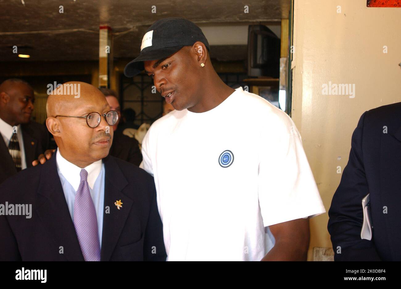 Deputy Secretary Alphonso Jackson visiting Los Angeles, California ...