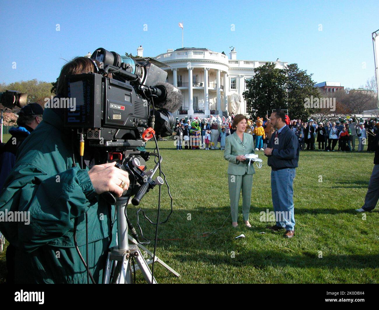 Secretary Mel Martinez at White House Easter Egg Roll. Secretary Mel ...