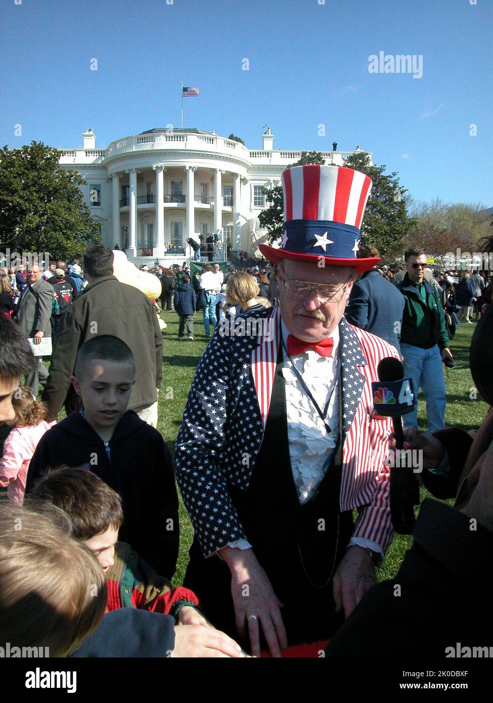 Secretary Mel Martinez at White House Easter Egg Roll. Secretary Mel ...