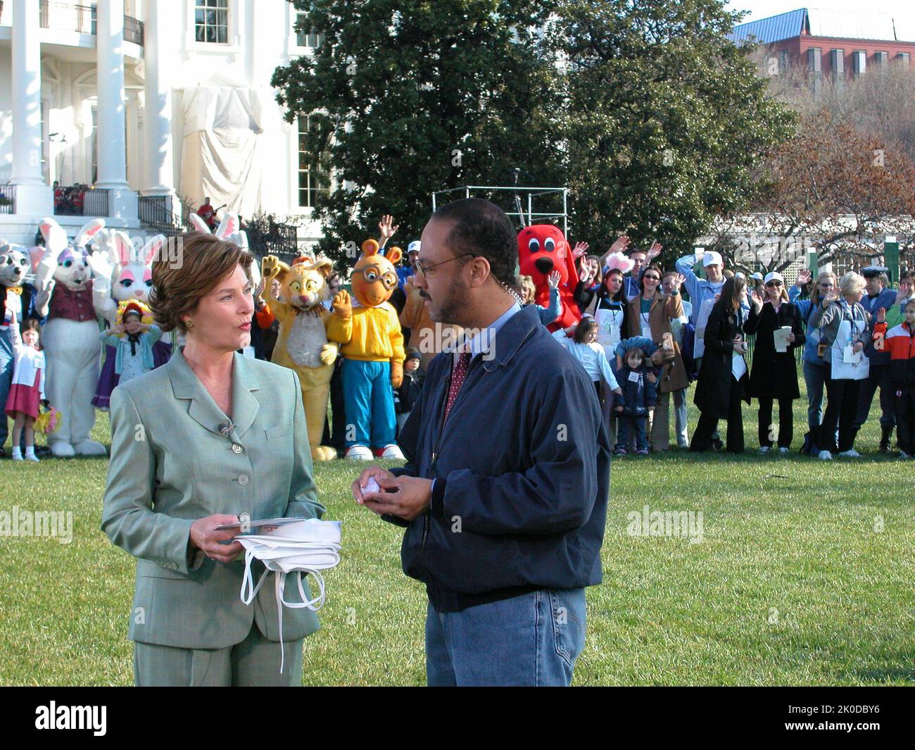 Secretary Mel Martinez at White House Easter Egg Roll. Secretary Mel ...