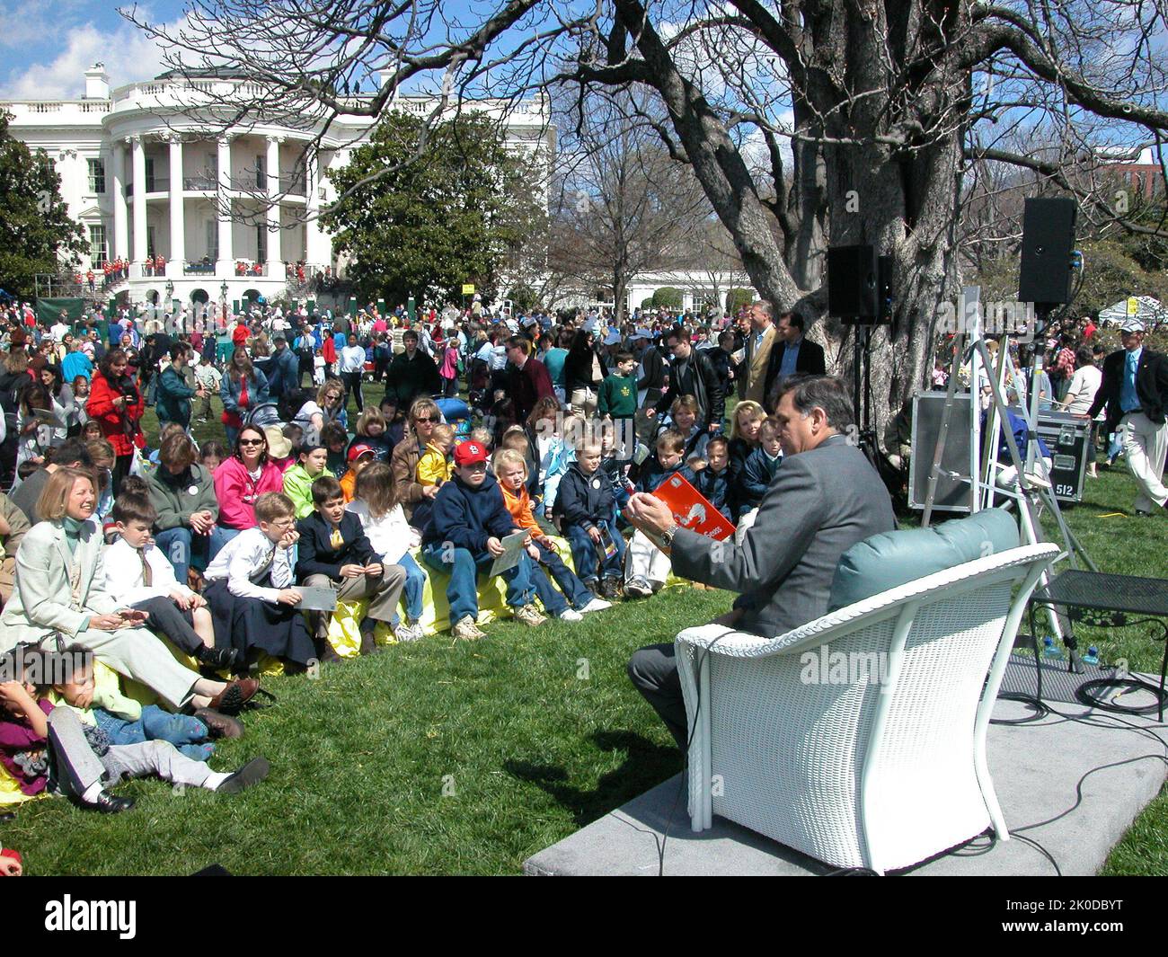 Secretary Mel Martinez at White House Easter Egg Roll. Secretary Mel ...