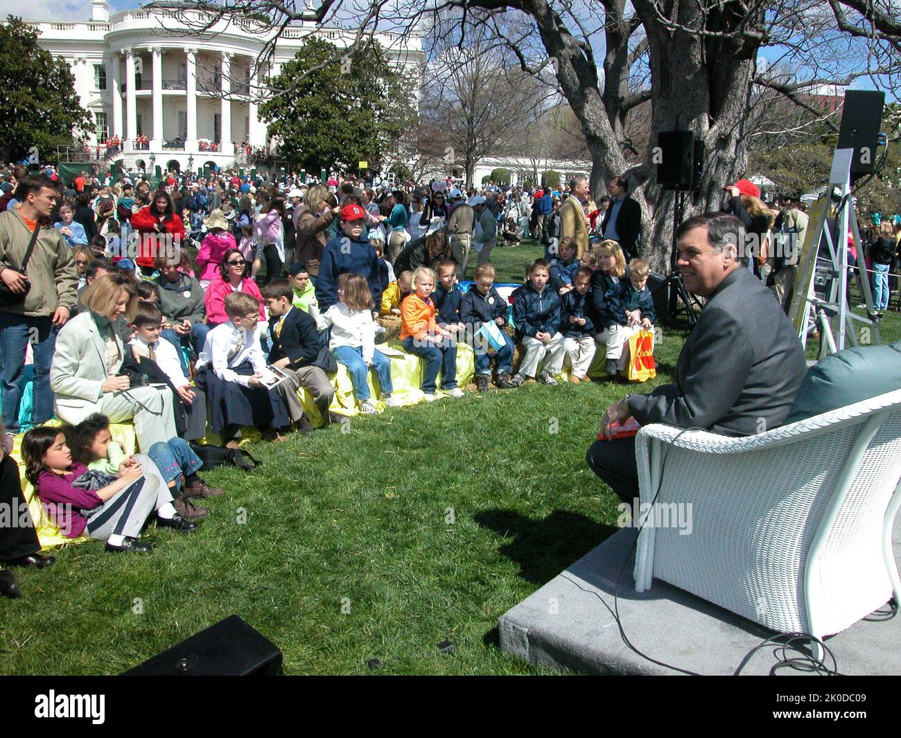 Secretary Mel Martinez at White House Easter Egg Roll. Secretary Mel ...