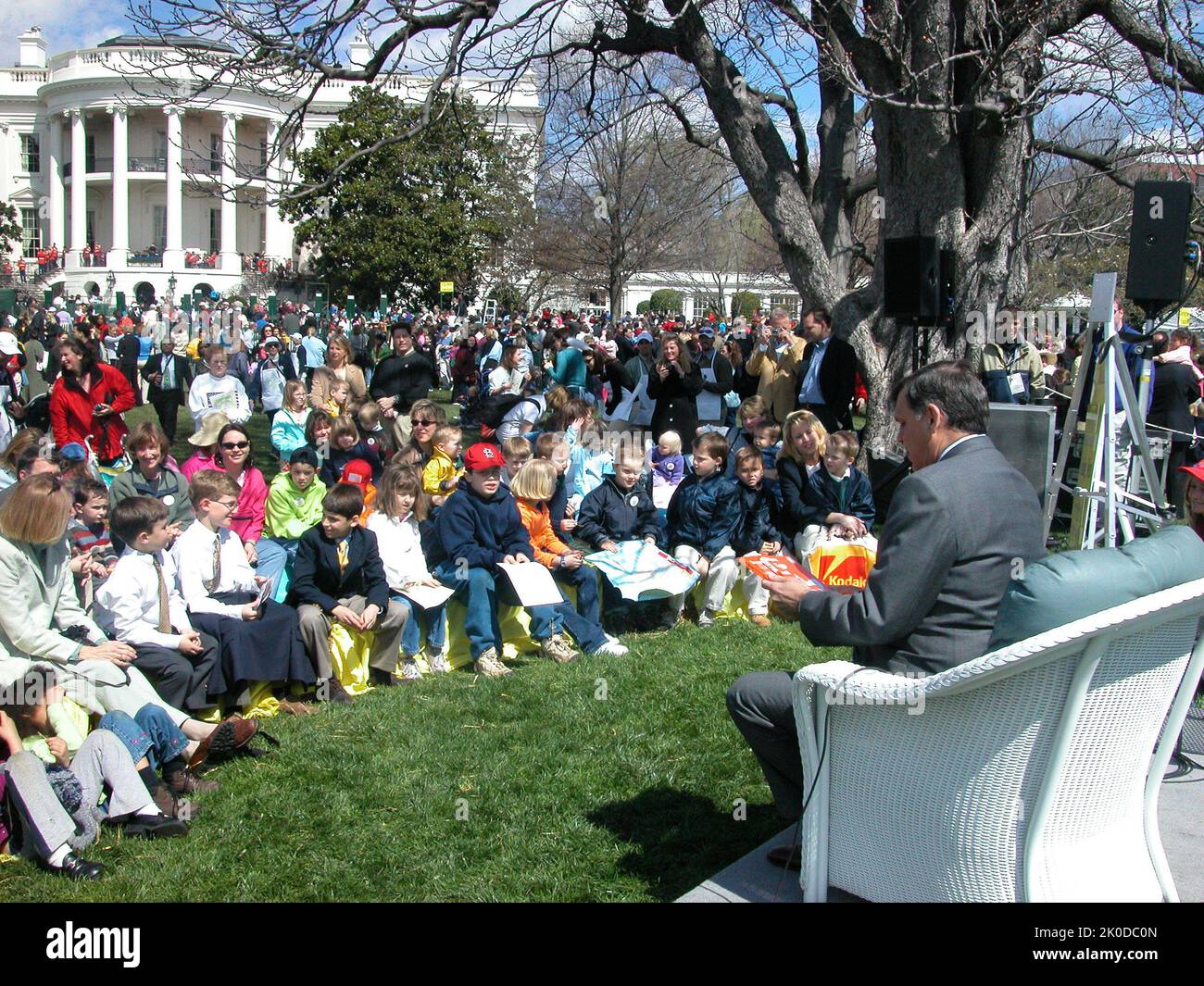 Secretary Mel Martinez at White House Easter Egg Roll. Secretary Mel ...