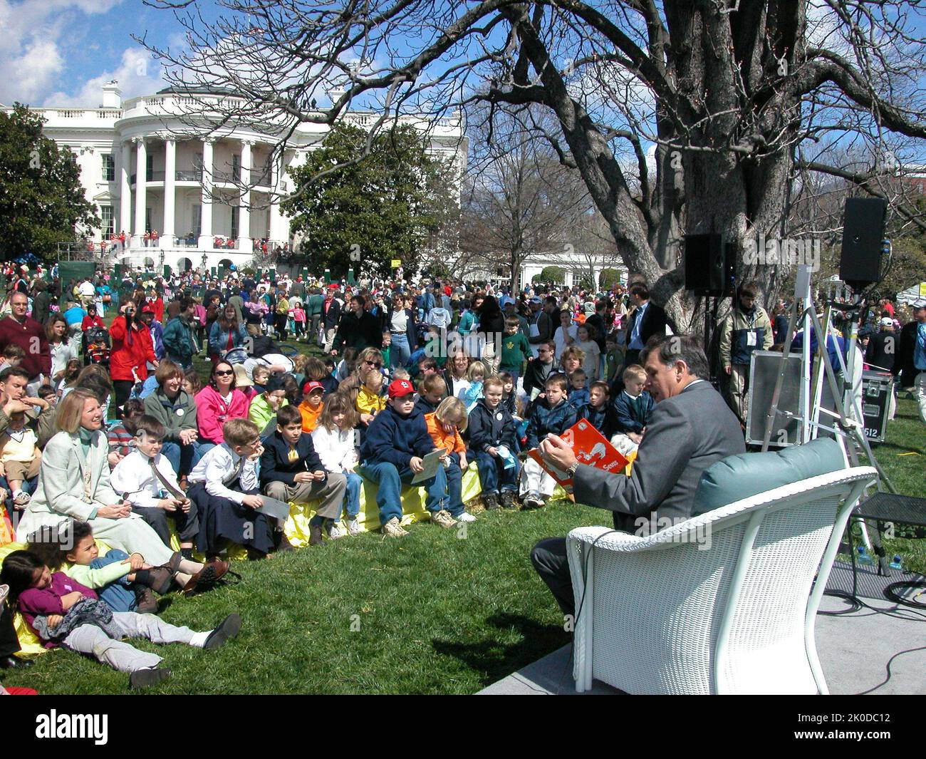 Secretary Mel Martinez at White House Easter Egg Roll. Secretary Mel ...