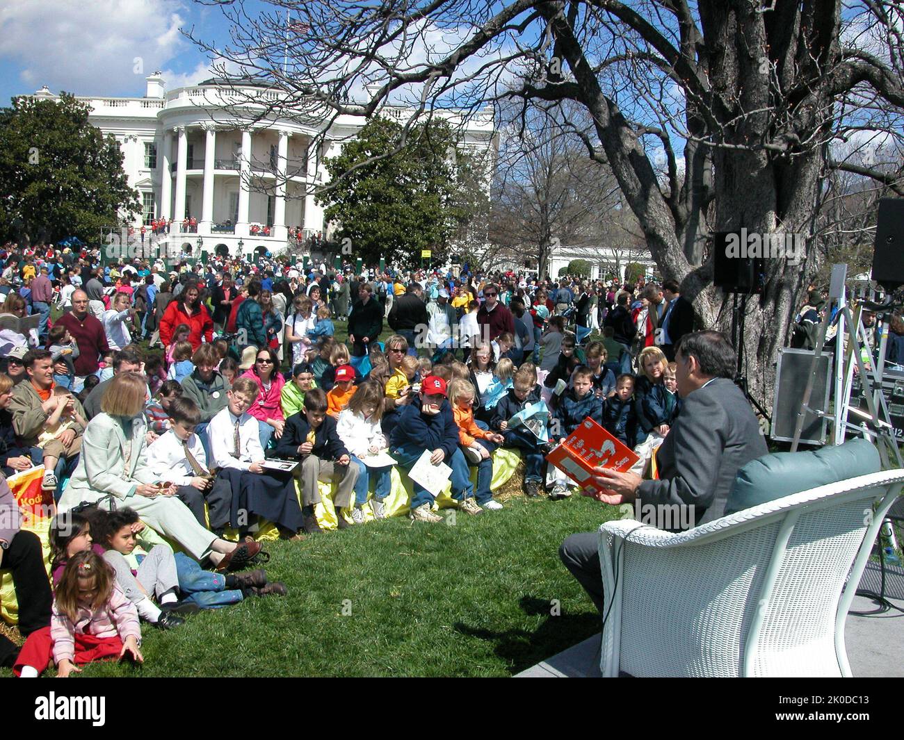 Secretary Mel Martinez at White House Easter Egg Roll. Secretary Mel ...